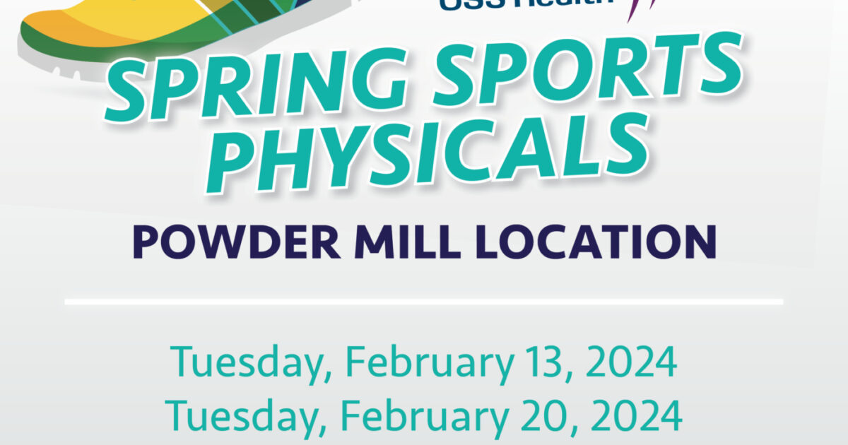 Spring Sports Physicals 2024