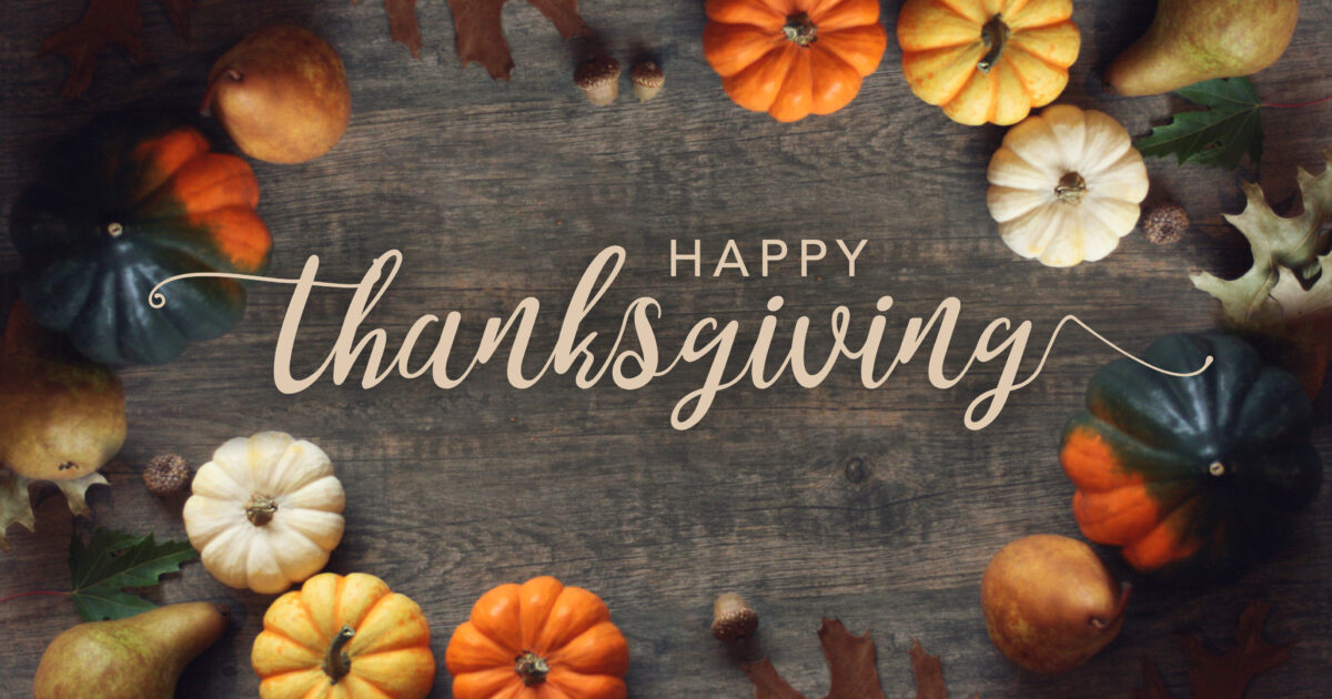 Thanksgiving Holiday Hours 2025